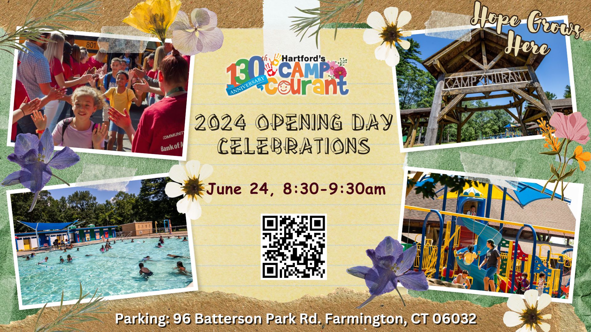 130th Summer Opening Day Celebration! - Camp Courant